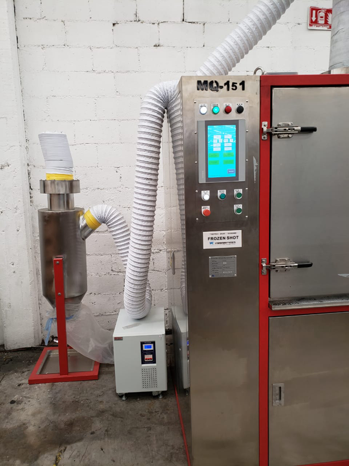 Mexico Cryogenic deflashing machine and cryogenic deburring machine ...