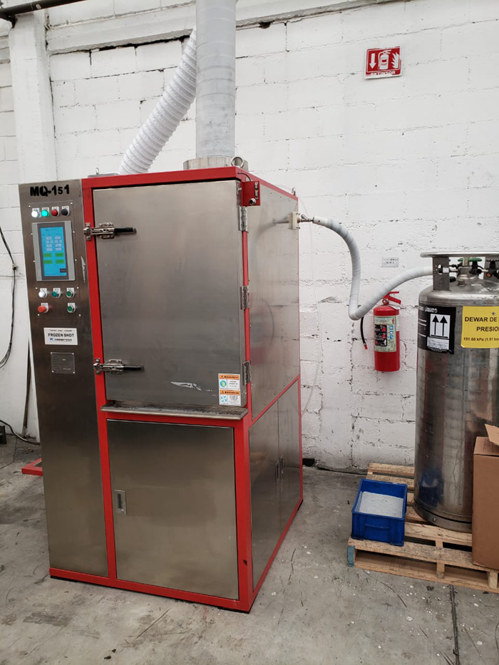 Mexico Cryogenic deflashing machine and cryogenic deburring machine ...